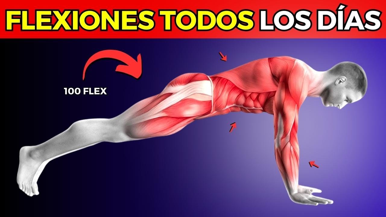 🔥 Qué le Ocurre a tu CUERPO Cuando Haces 100 Flexiones Diarias - YouTube
