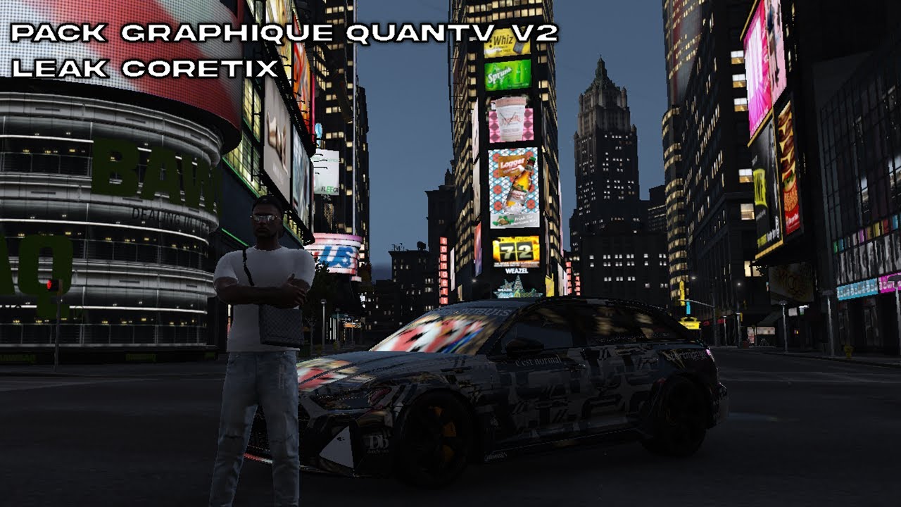 PACK GRAPHIQUE QUANTV V2 LEAK CORETIX - YouTube