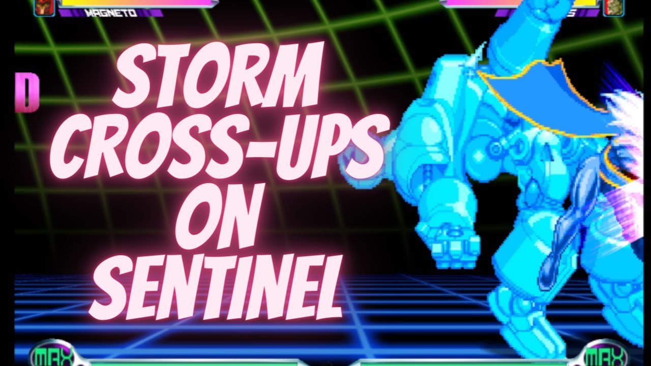 MvC2 - Storm Cross-Up Sequence on Sentinel - YouTube