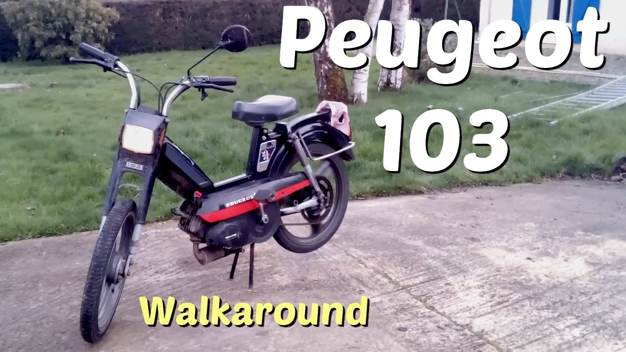 Peugeot 103 - Walkaround - YouTube