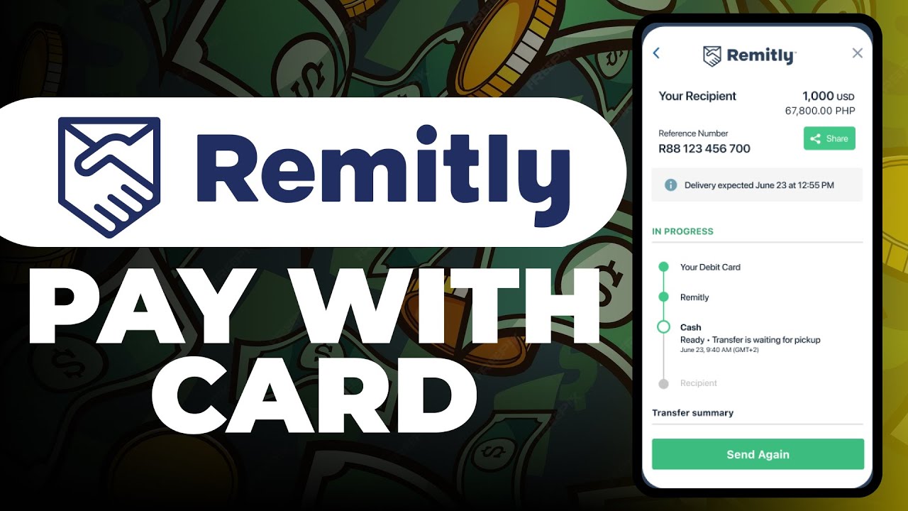 How To Pay With Card On Remitly - YouTube