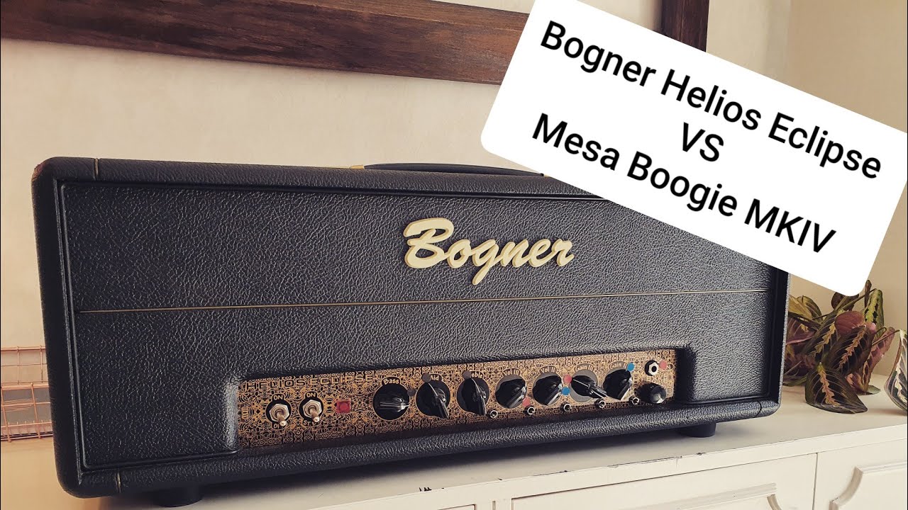 Bogner Helios Eclipse VS Mesa Boogie MKIV (Rev A) - YouTube
