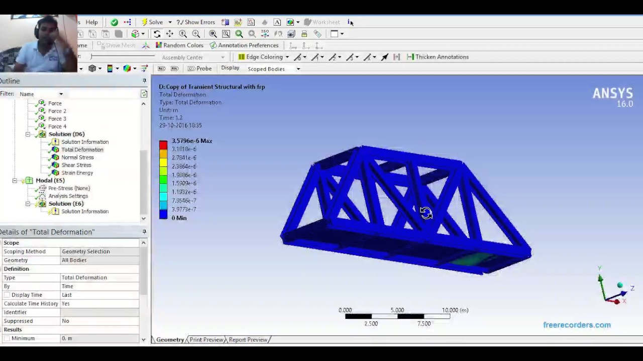 VIBRATIONANALYSIS OF BRIDGE ANSYS - Prashant Patil - Prashant Patil ...
