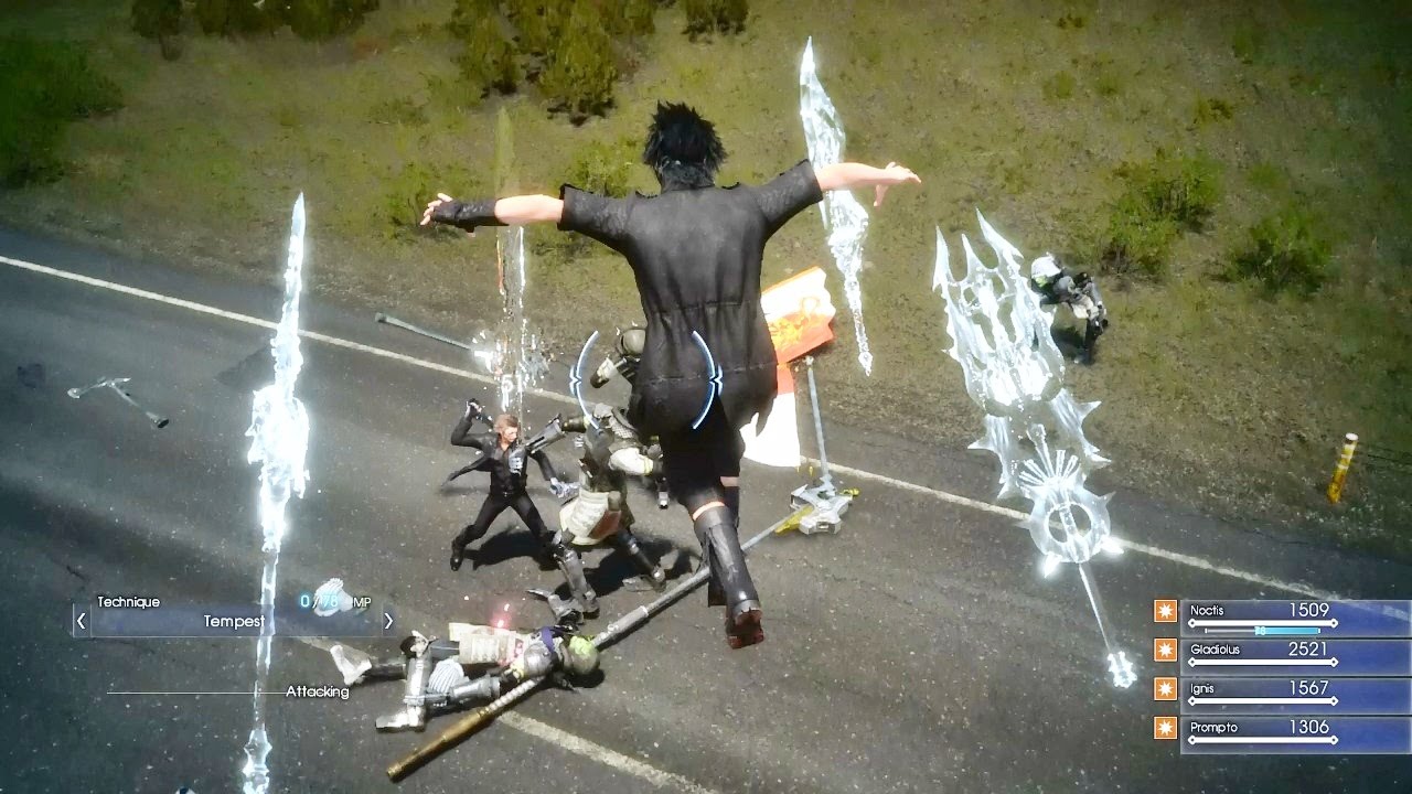 (Demo) Final Fantasy 15 - Phantom Sword (Limit Break) - YouTube