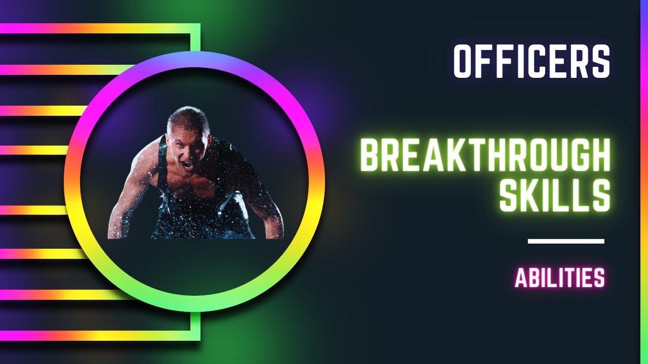 AOZ Officer Skills and Breakthrough Abilities. - YouTube