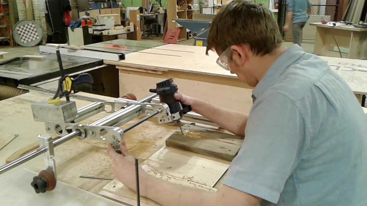 3D Template Tracing Machine Prototype - YouTube