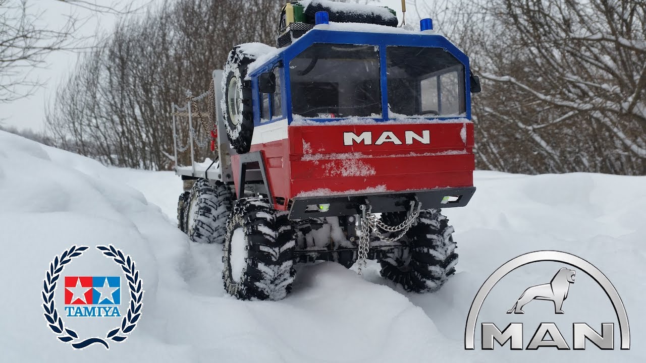 Extreme Snow Adventures -RC MAN KAT 1 6x6 & G.T. Power Car Sounds ...