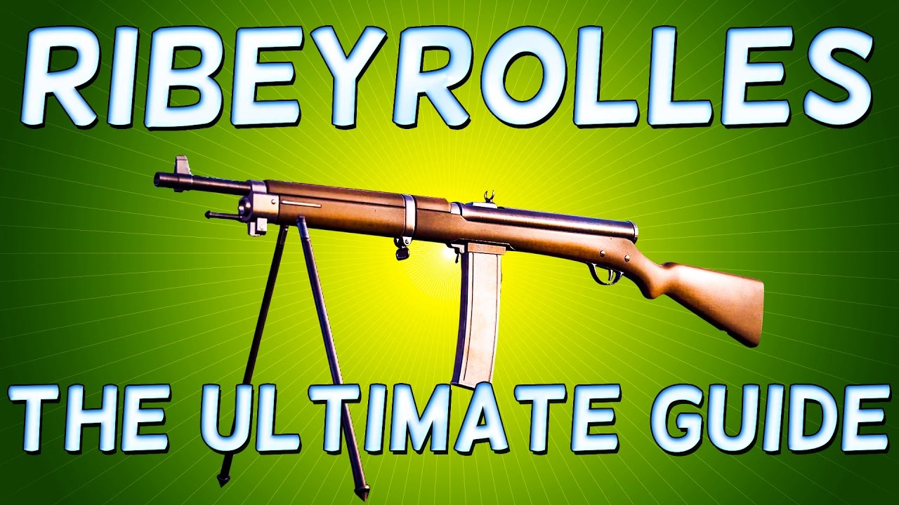 Battlefield 1 RIBEYROLLES 1918 FACTORY! A NEW GUN for the ASSAULT Class ...