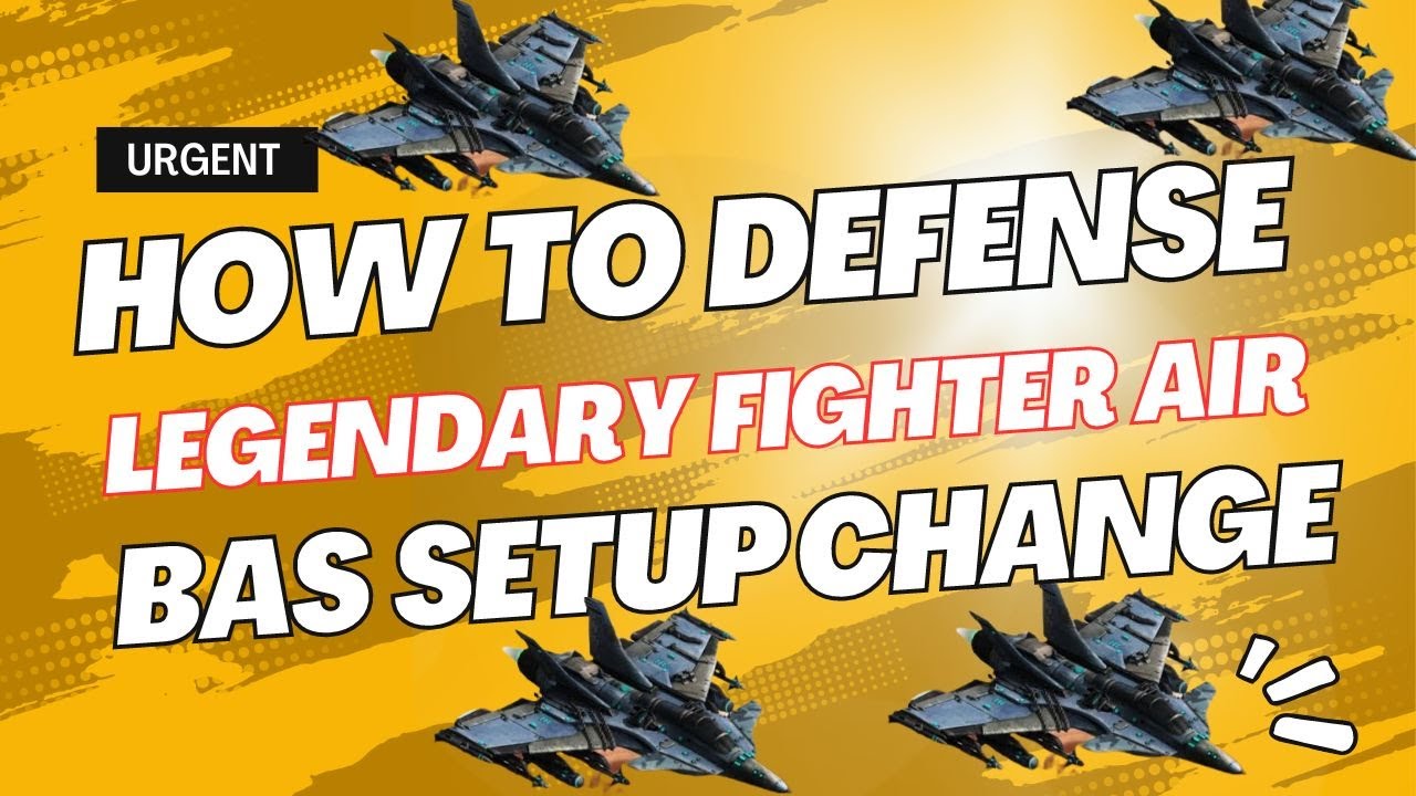 war commander base setup change how to defense legendary fighter - YouTube