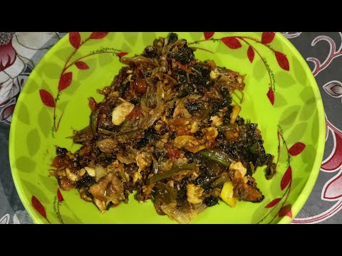 Masor mur di kosu Xaak Anja//Assamese style recipe - YouTube