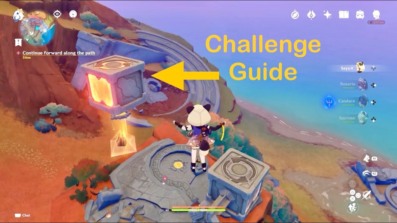 Floating Chest Challenge Guide Natlan - Genshin Impact - YouTube
