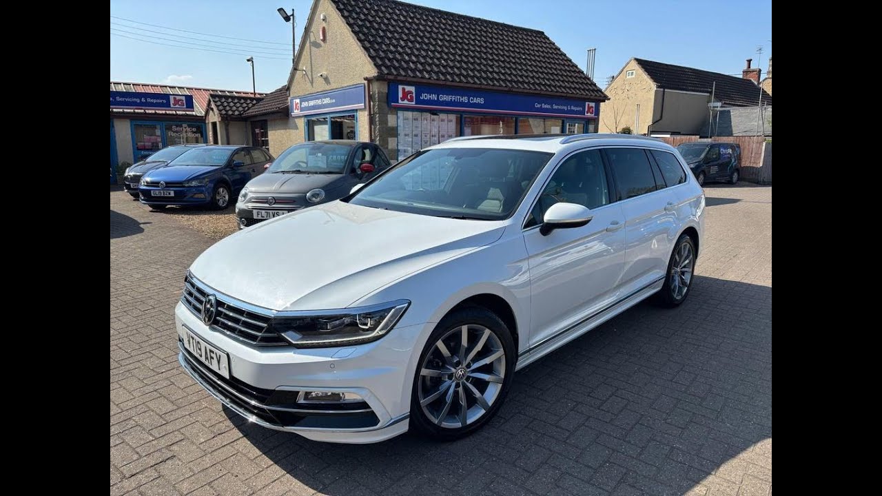 2019 Volkswagen Passat 2 0 TDI R Line Estate - YouTube