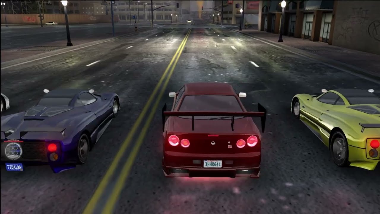 MIDNIGHT CLUB 3 GAMEPLAY 4K (2160p) SKYLINE x ZONDA - YouTube