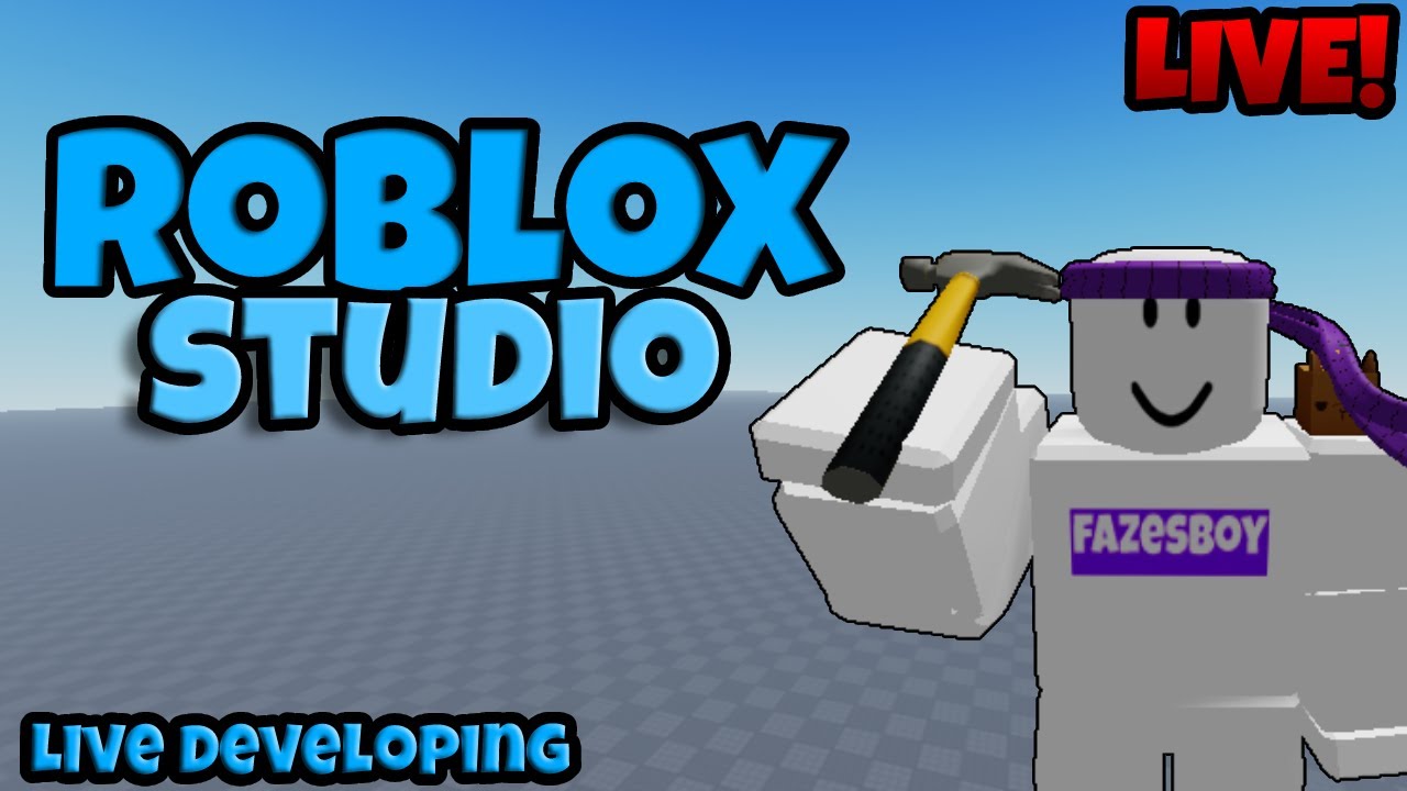 🔴LIVE / ROBLOX DEVELOPING! [Roblox Studio] - YouTube