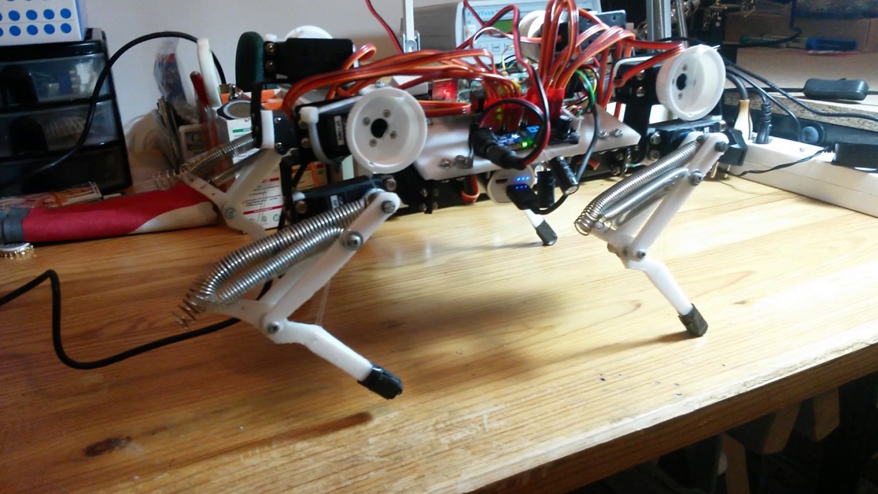 SpotMicro - Static Walking: Theory& Practice - YouTube