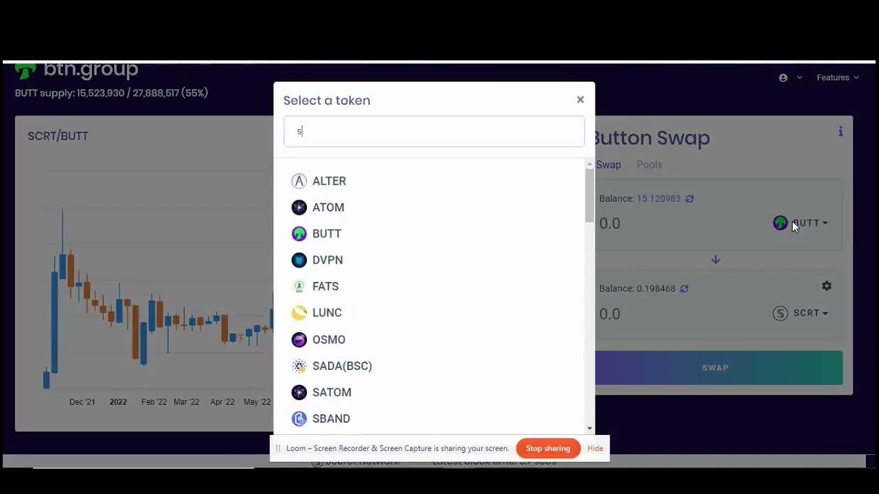 dApp intro's BTN swap - YouTube