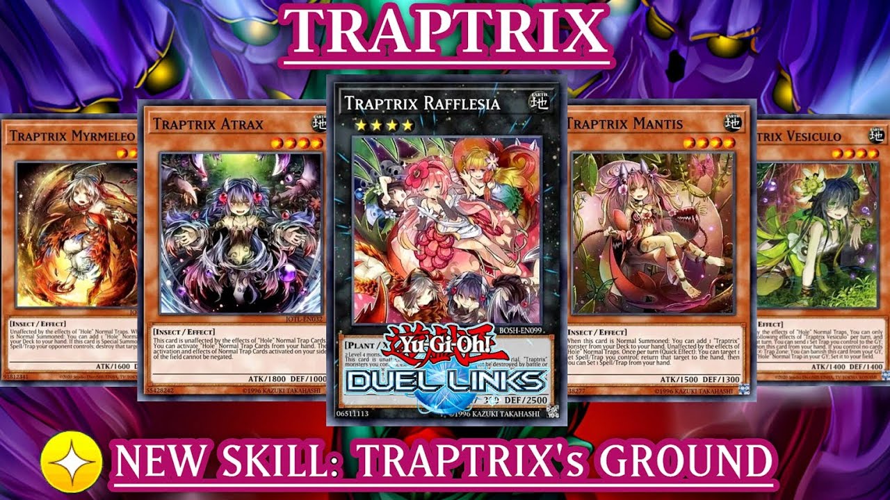 TRAPTRIX: A competitive KoG Deck | NEW SKILL: Traptrix's Ground [Yu-Gi ...