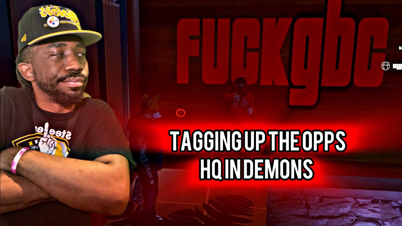 Hilarious Arguments! Trae Flocka Tagging Up Opps HQ In DemonsRP! BIG ...