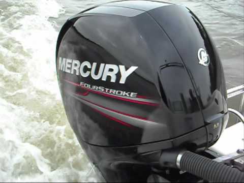 New Mercury 150 Fourstroke By Marine South - YouTube