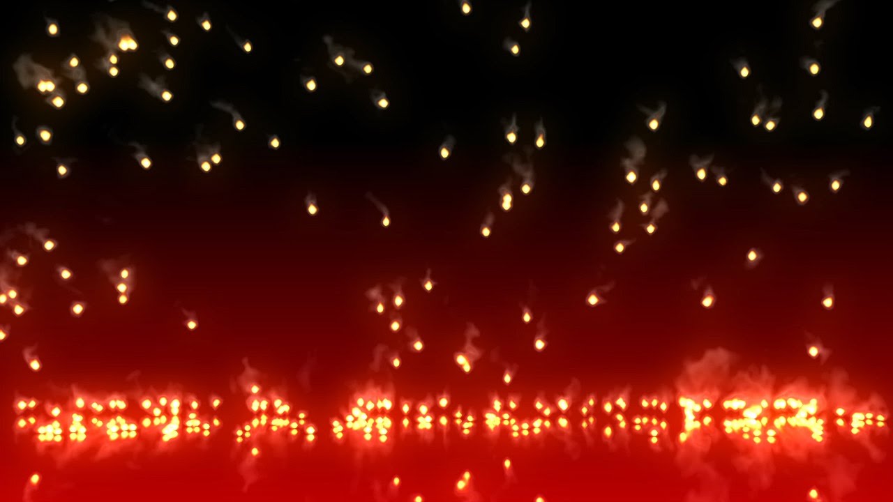 Falling Sparks On Fire - YouTube