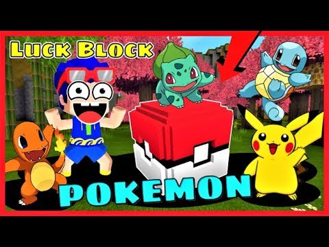 THỬ THÁCH ĐẬP LUCKY BLOCK POKEMON | 1 NGÀY ĐẤU TRẬN CHIẾN POKEMON HUYỀN ...