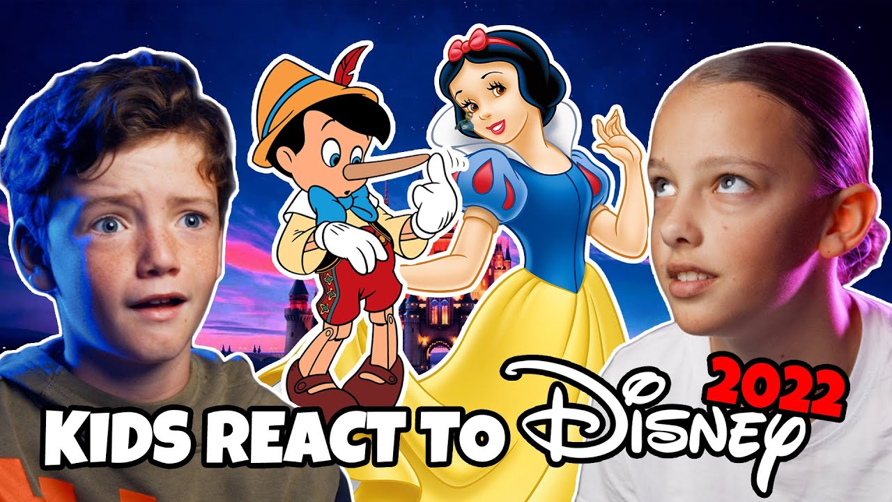 Kids React To Disney for the FIRST TIME! (Part 1) - YouTube