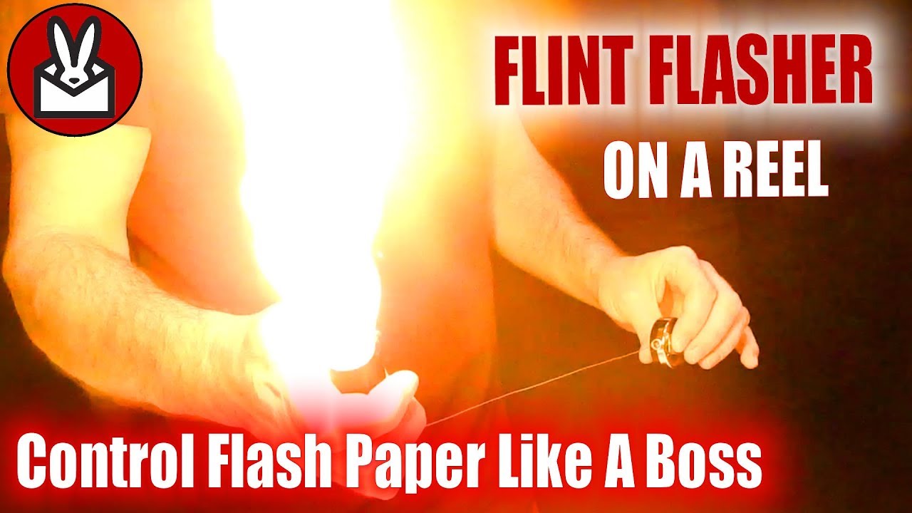 Flint Flasher On A Reel - YouTube