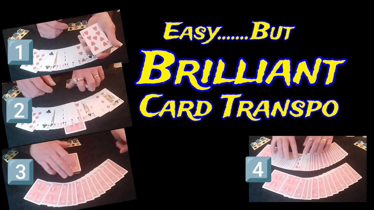 Incredibly Quick and Easy Card Transportation. - YouTube