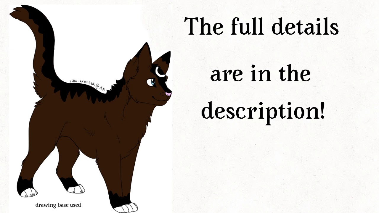 Warrior/cat OC challenge// read description - YouTube