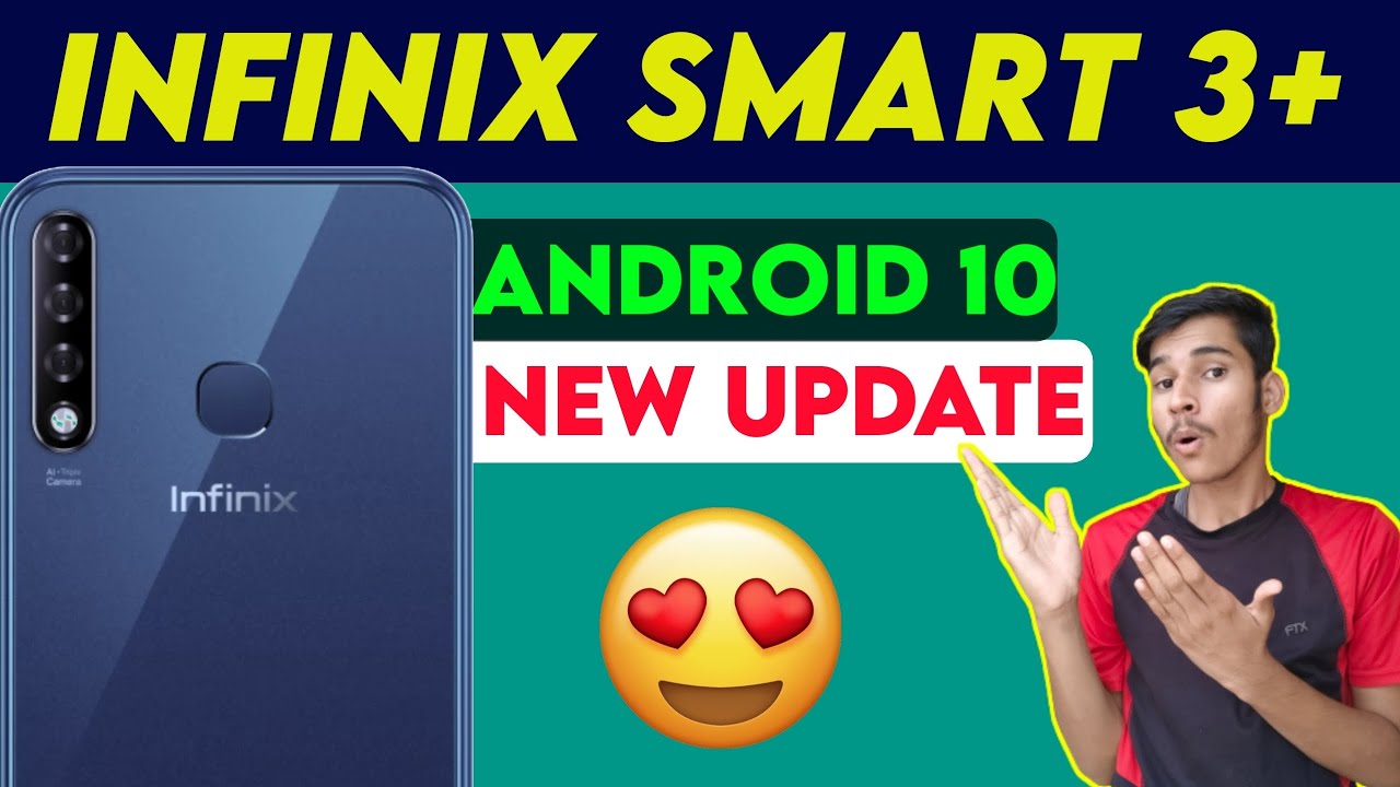 Android 10 Update for the Infinix Smart 3 Plus - YouTube