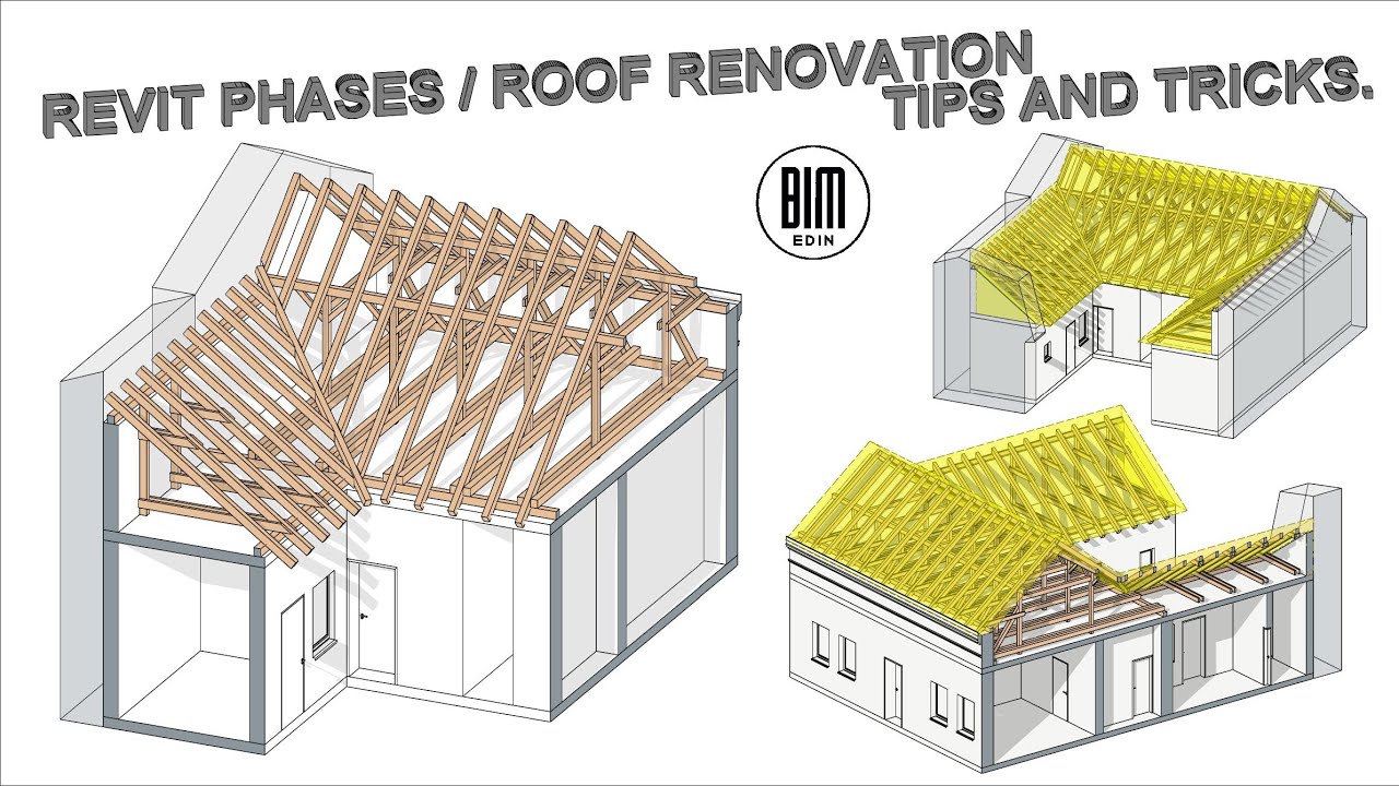 REVIT PHASES / ROOF RENOVATION TIPS AND TRICKS. MODELING A COMPLEX ...