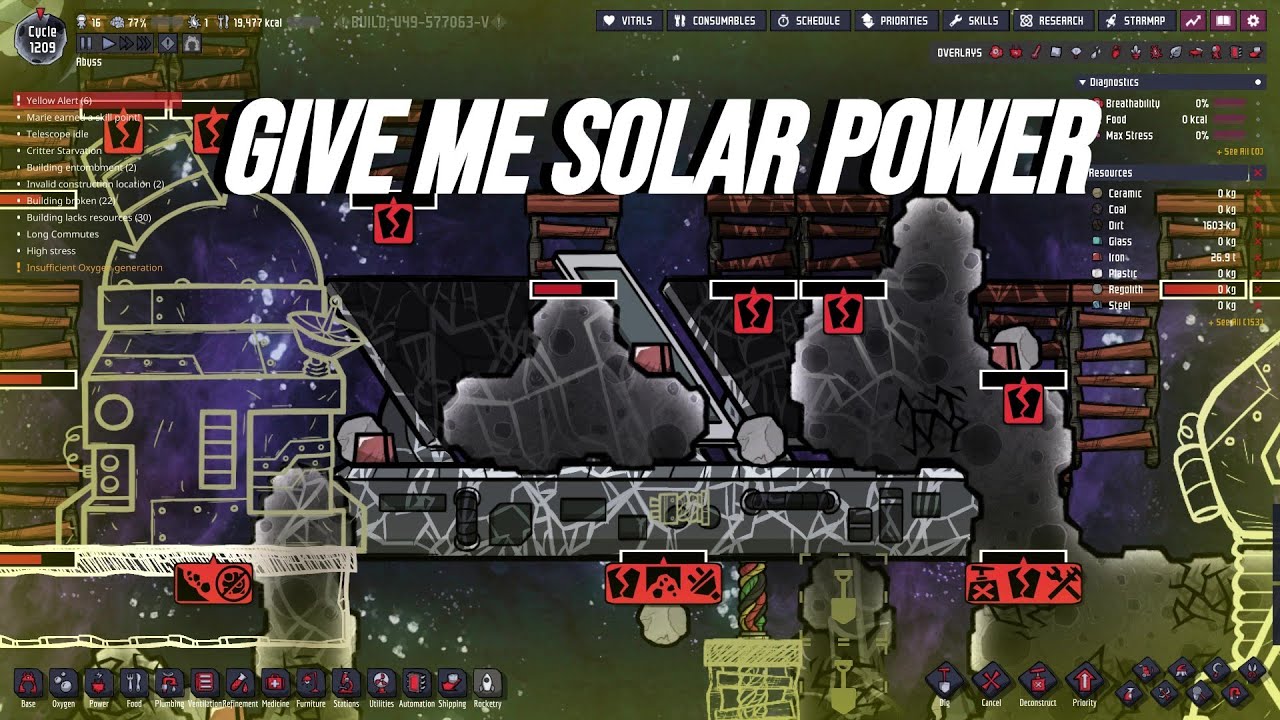 Give Me Solar Power - Oxygen Not Included- S4 E28 - YouTube
