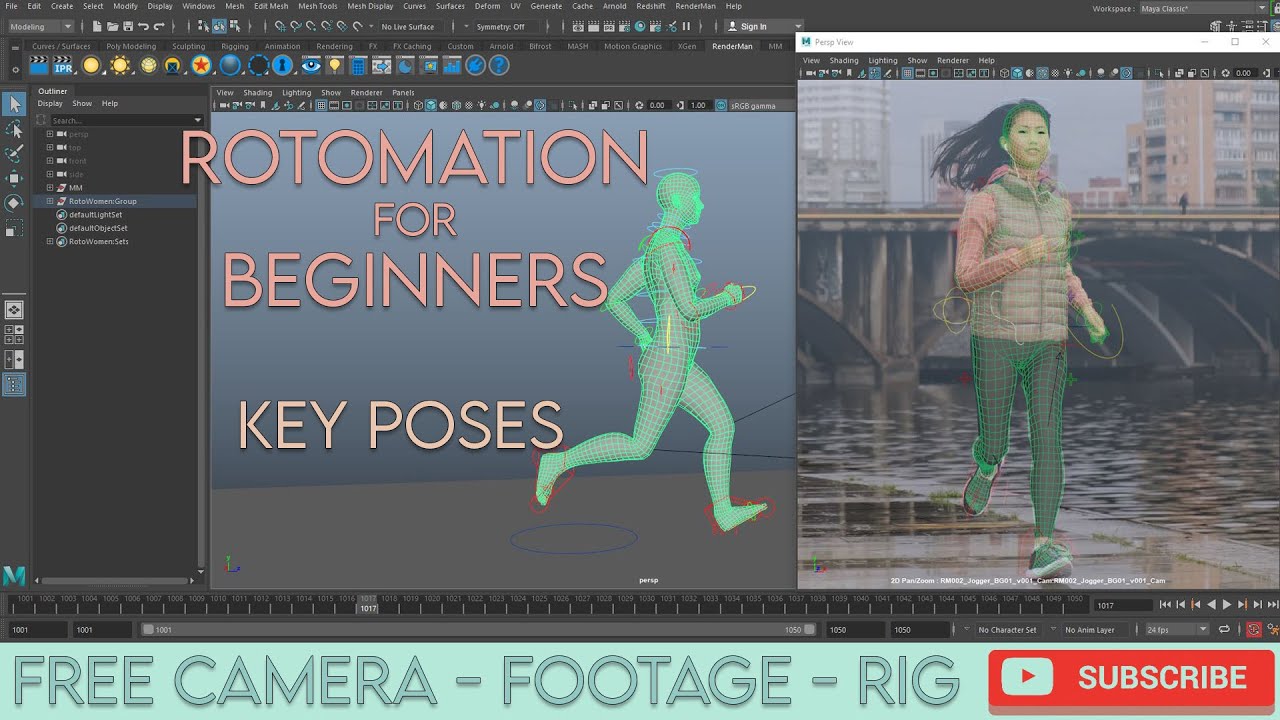 Rotomation - RotoAnim For Beginners - Key Poses - Part 4 - YouTube