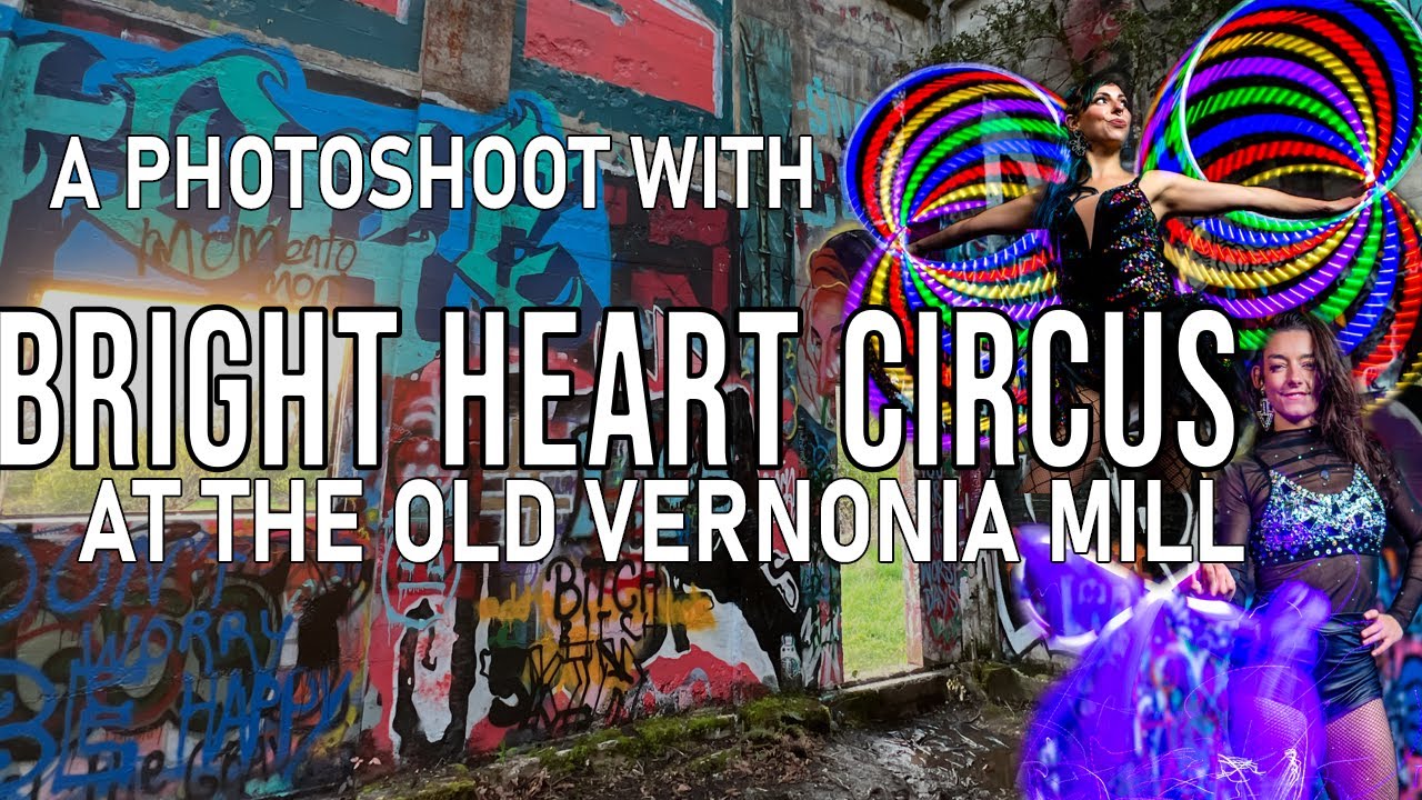 BEHIND THE SCENES | A photoshoot with Bright Heart Circus in a graffiti ...