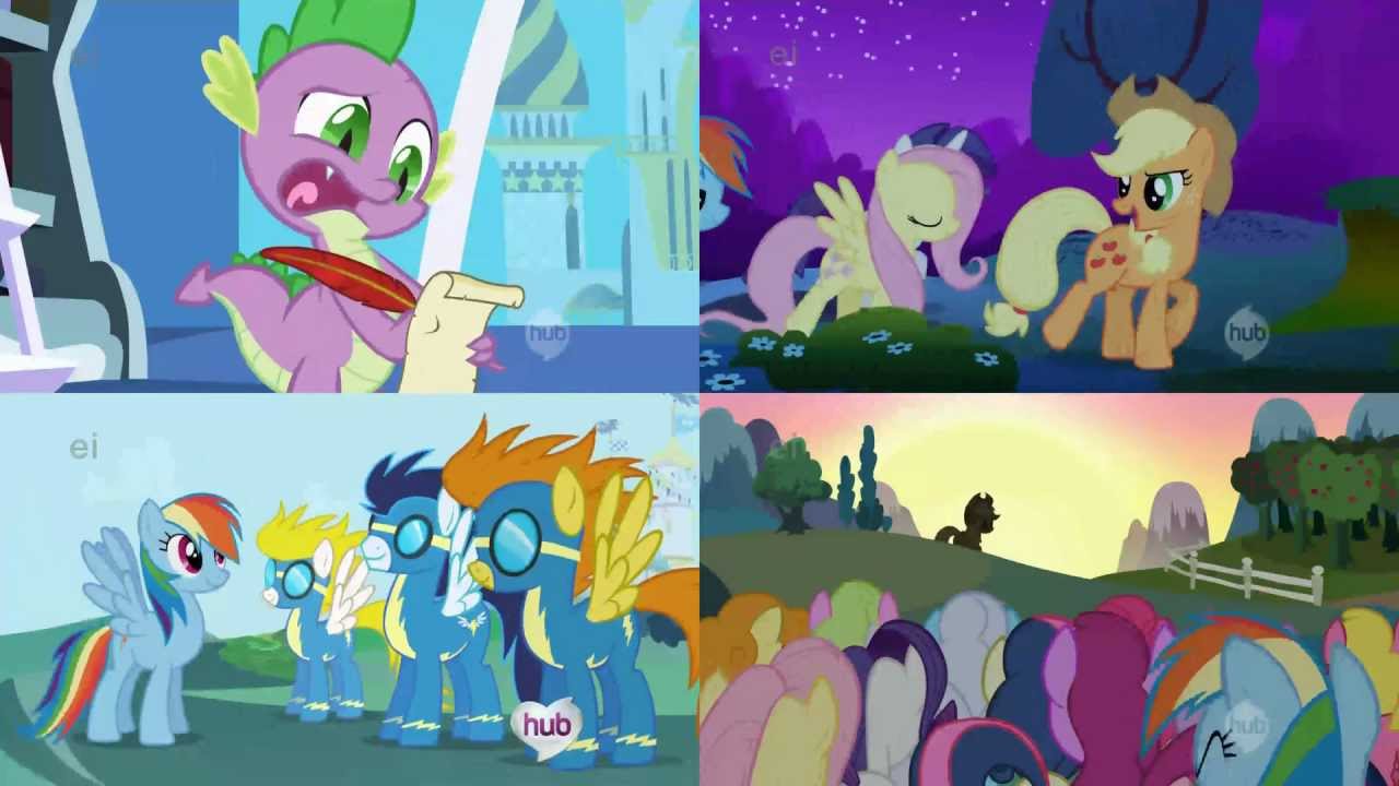 MLP:FIM - First 4 Episodes at the same time in 2160p - YouTube