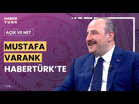 Sanayi ve Teknoloji Bakanı Mustafa Varank soruları yanıtlıyor...