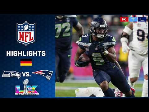 Seattle Seahawks vs. New England Patriots | 🇩🇪 | Super Bowl LX Highlights | RTL Sport