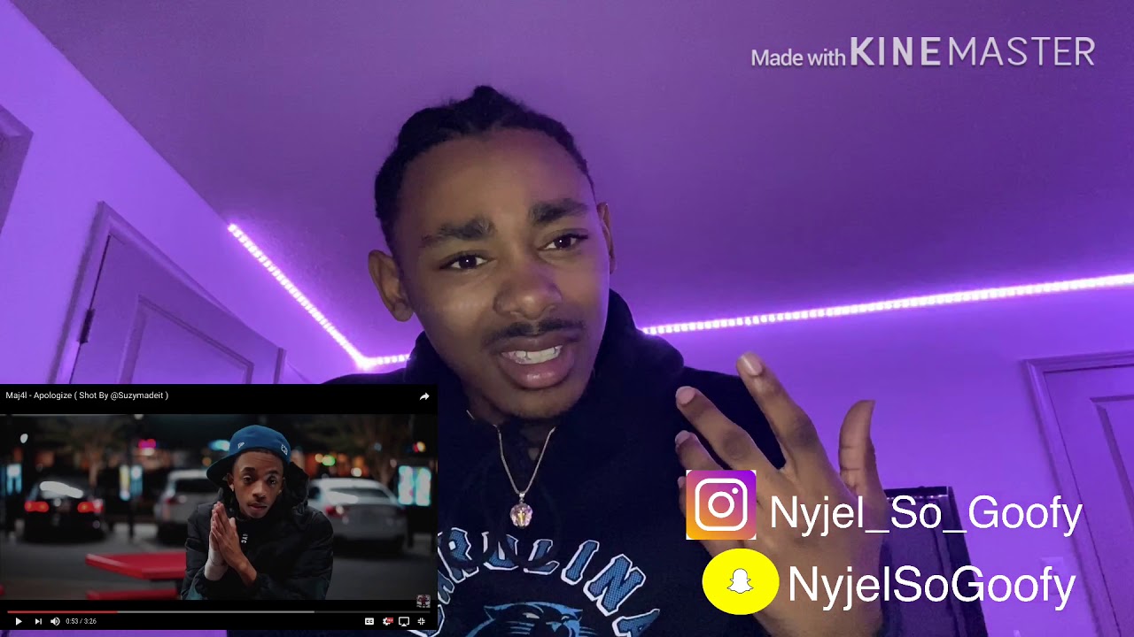 MAJ4L-APOLOGIZE 😢💔( REACTION) - YouTube