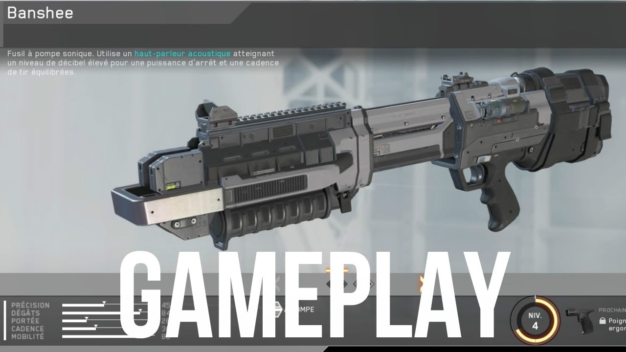 COD Infinite Warfare Banshee Gameplay (Arme de IW #10) - YouTube