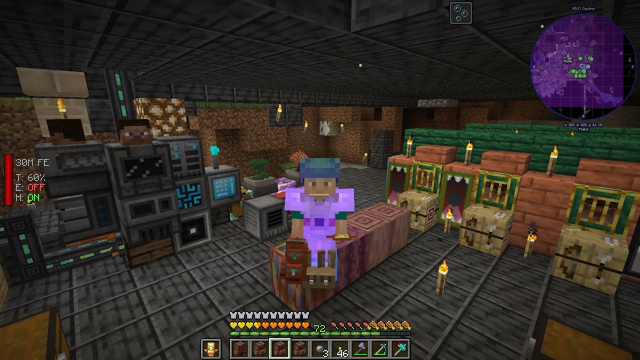 Minecraft all the Mods 7 Pack Episode 79. Villager Upgrades - YouTube