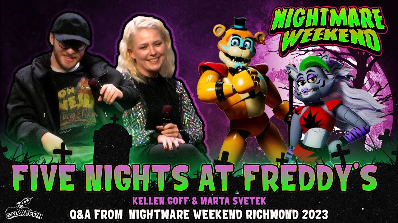 Five Nights at Freddy's Cast Q&A | Nightmare Weekend Richmond 2023 ...