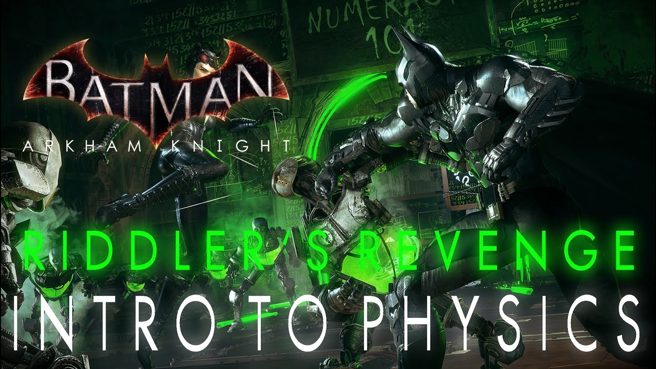 Batman Arkham Knight Riddler's Revenge Trial 6: Intro to Physics - YouTube