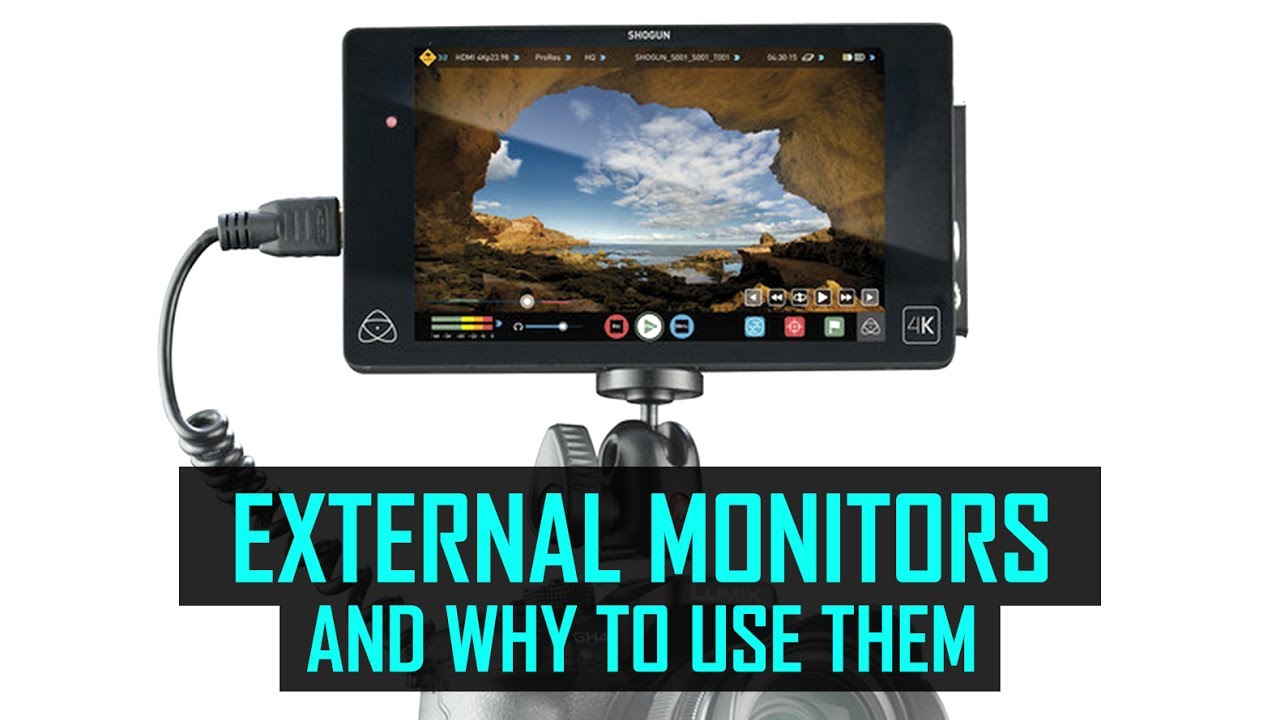 WHY to use an EXTERNAL MONITOR - YouTube