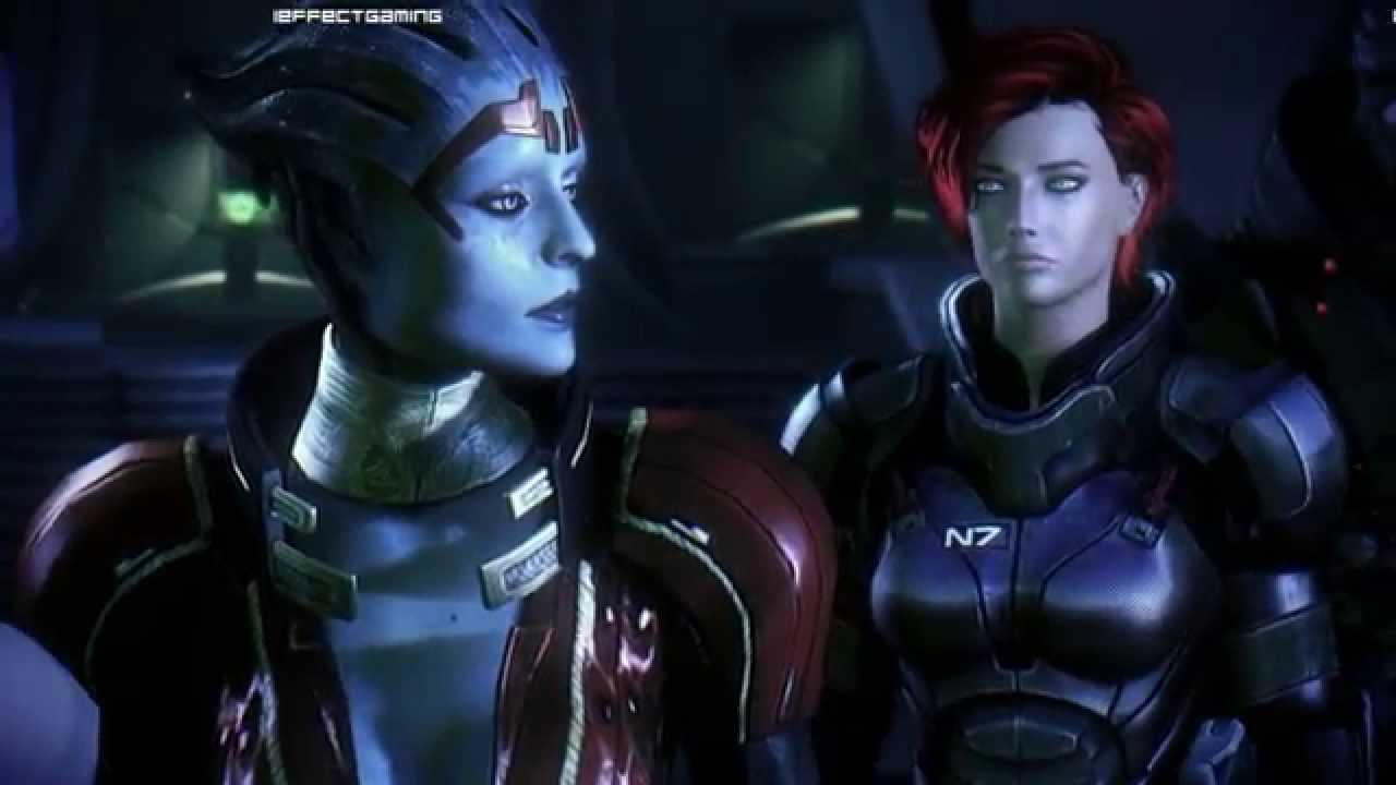Mass Effect 3 Asari Colony Mission - YouTube