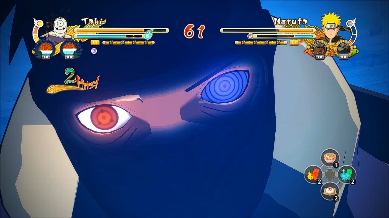 Naruto Ultimate Ninja Storm 3 Full Burst Unmasked Tobi Model Gameplay ...