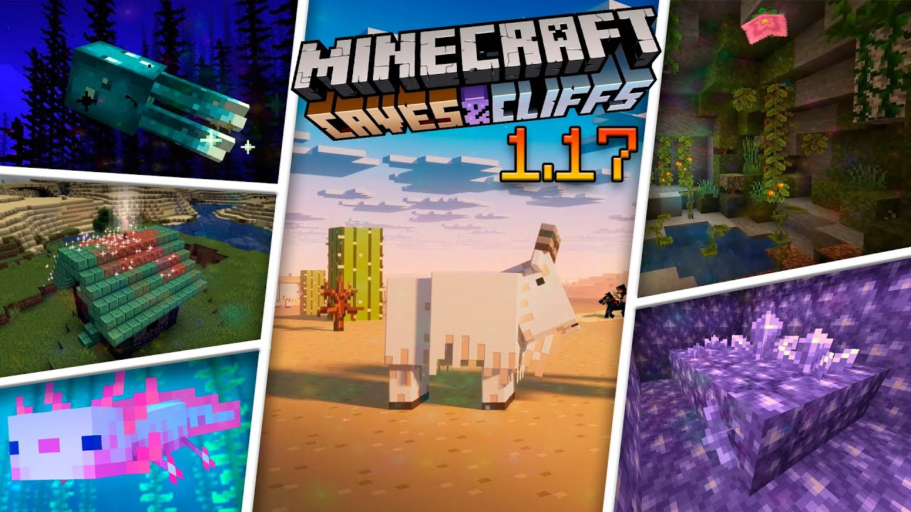 Minecraft - Caves & Cliffs: Part I - 1.17 | ¡REVIEW COMPLETA! - YouTube