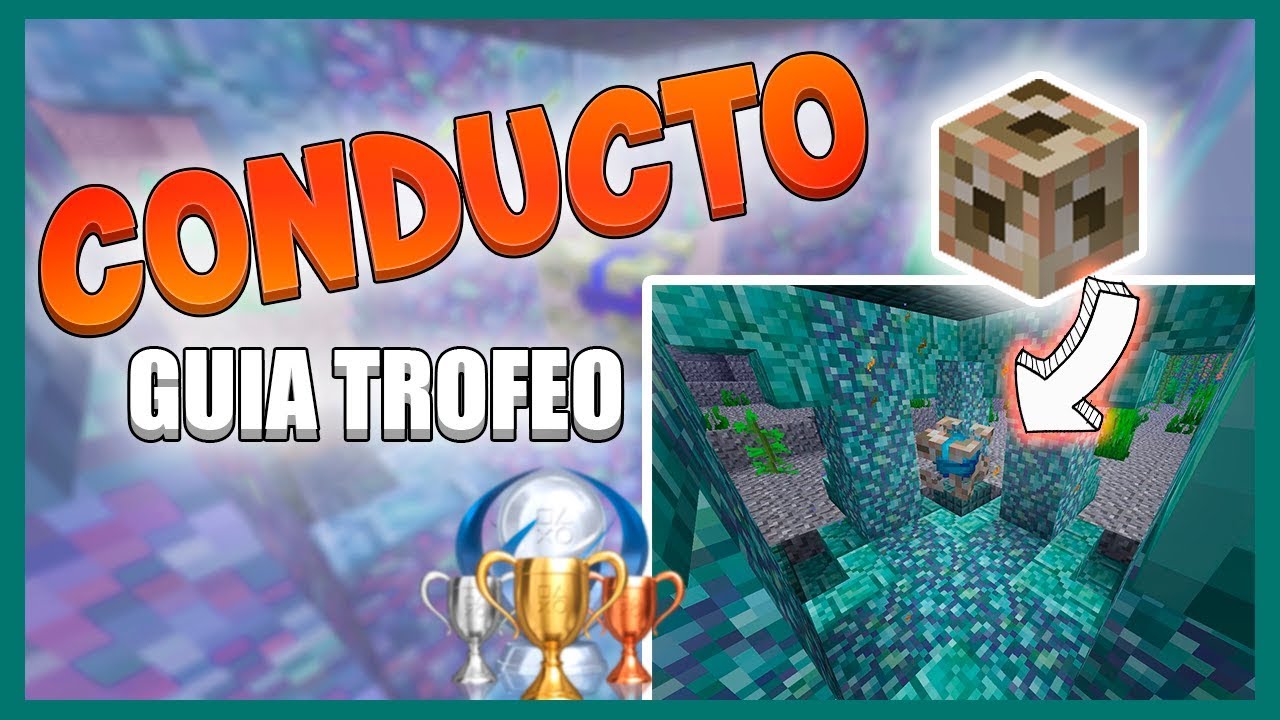 "MAELSTROM" ACTIVA UN CANALIZADOR o CONDUCTO Trofeo Fácil Minecraft ...