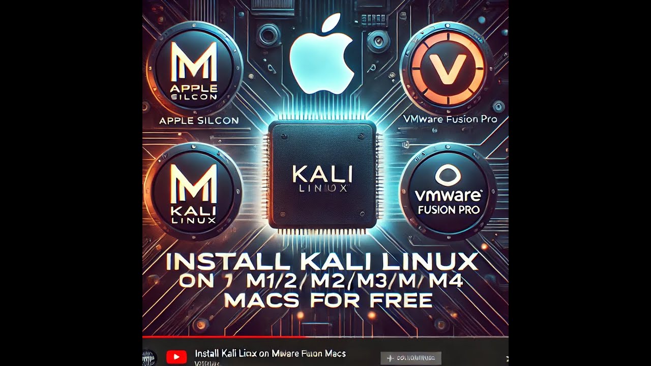 🚀 Install Kali Linux on Mac (M1/M2/M3/M4) Using VMware Fusion Pro - FREE Guide! Works on Windows ...