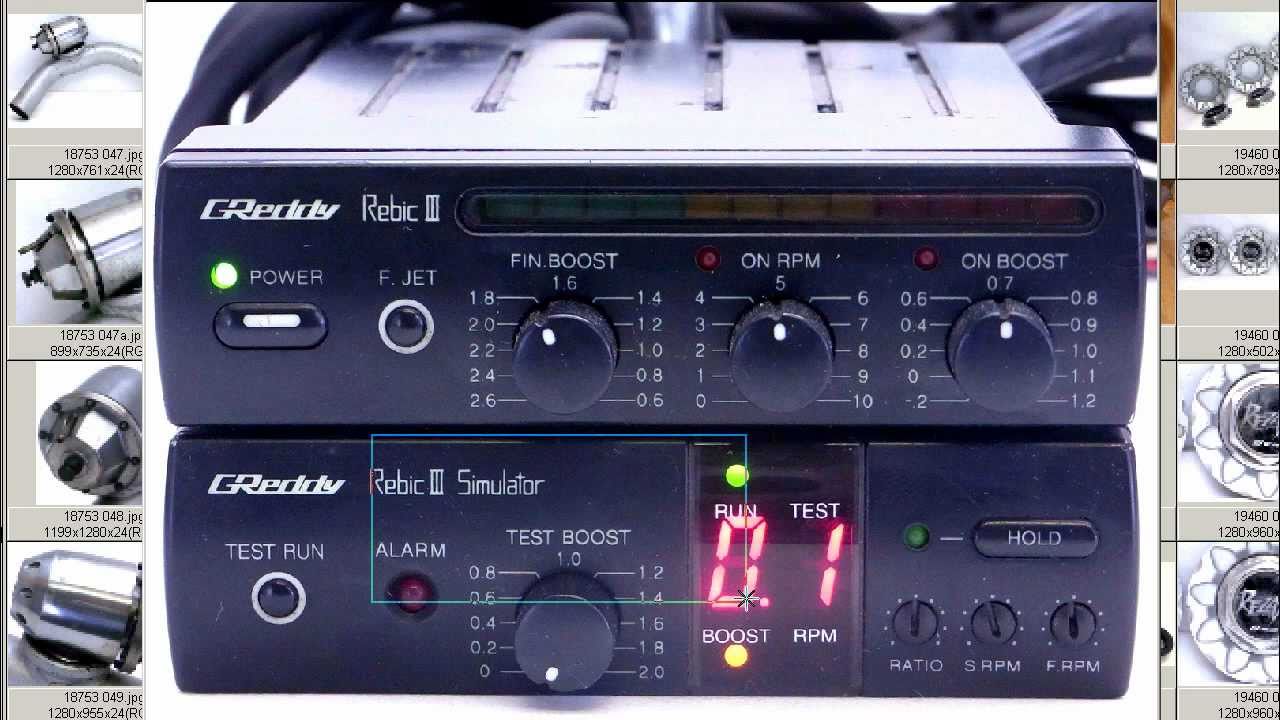 GReddy Rebic III 3 + Simulator additional injector controller + 2x ...