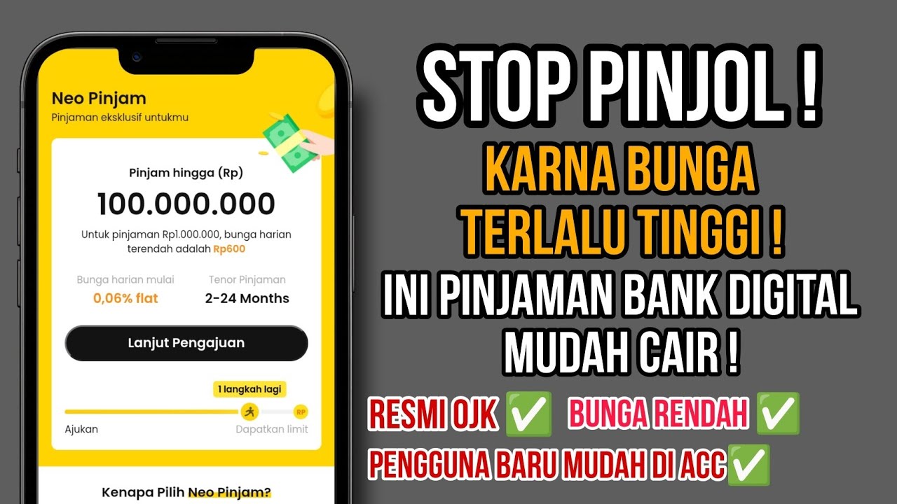 STOP PINJOL ! INI DIA PINJAMAN BANK DIGITAL MUDAH DI ACC UNTUK PENGGUNA ...